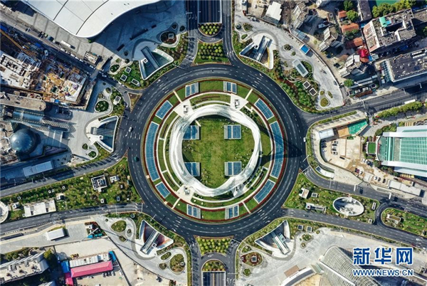 Aerial views of Optics Valley in Wuhan