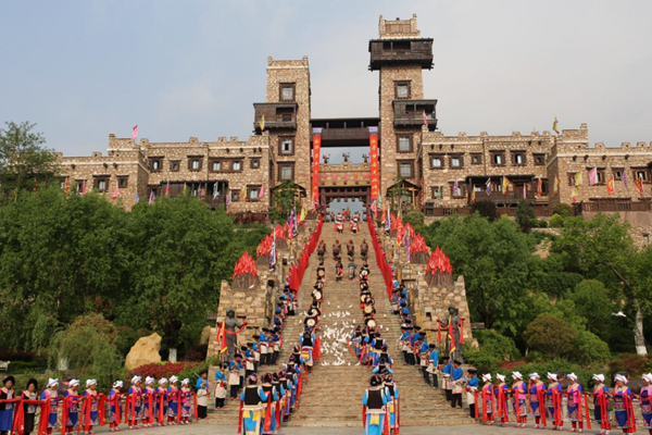 Ancient city protects and inherits traditional Qiang culture