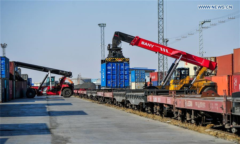 Inner Mongolia's Erenhot Port sees more China-Europe cargo trains in ...
